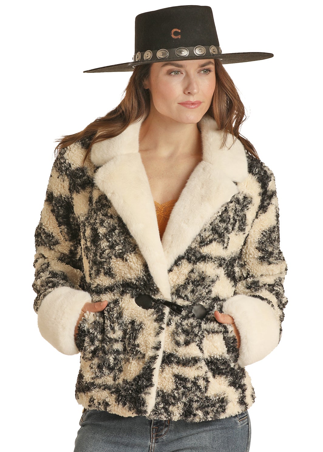 Aztec Micro Berber Jacket | Rollin' Rebel Boutique